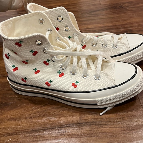 Converse | Shoes | Converse Chuck 7 High Top Sneaker Shoes Cherries ...